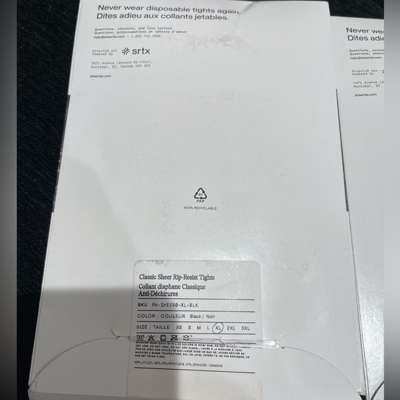 Sheertex | Intimates & Sleepwear | Sheertex Backseam Control Top Super ...